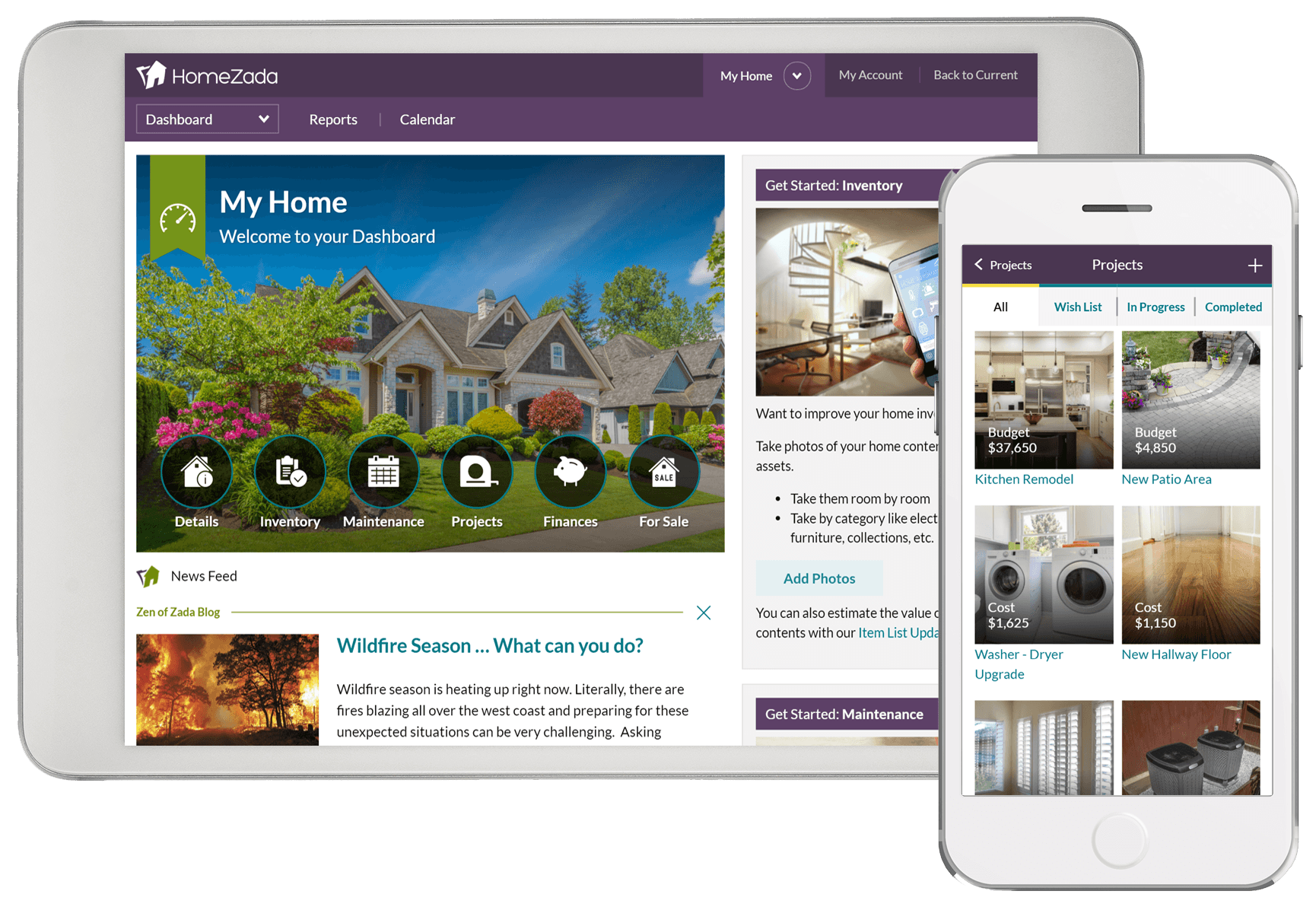 Home Real Estate Listing Software | HomeZada